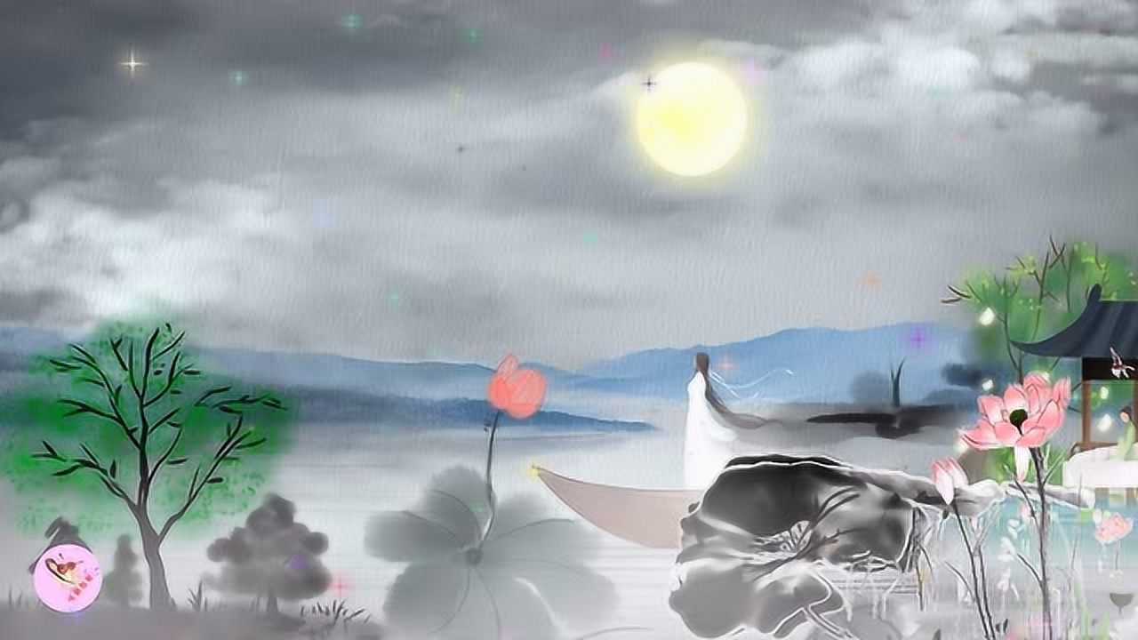 《春江花月夜》唯美古风背景,春江潮水连海平,海上明月共潮生!高清1080p在线观看平台腾讯视频