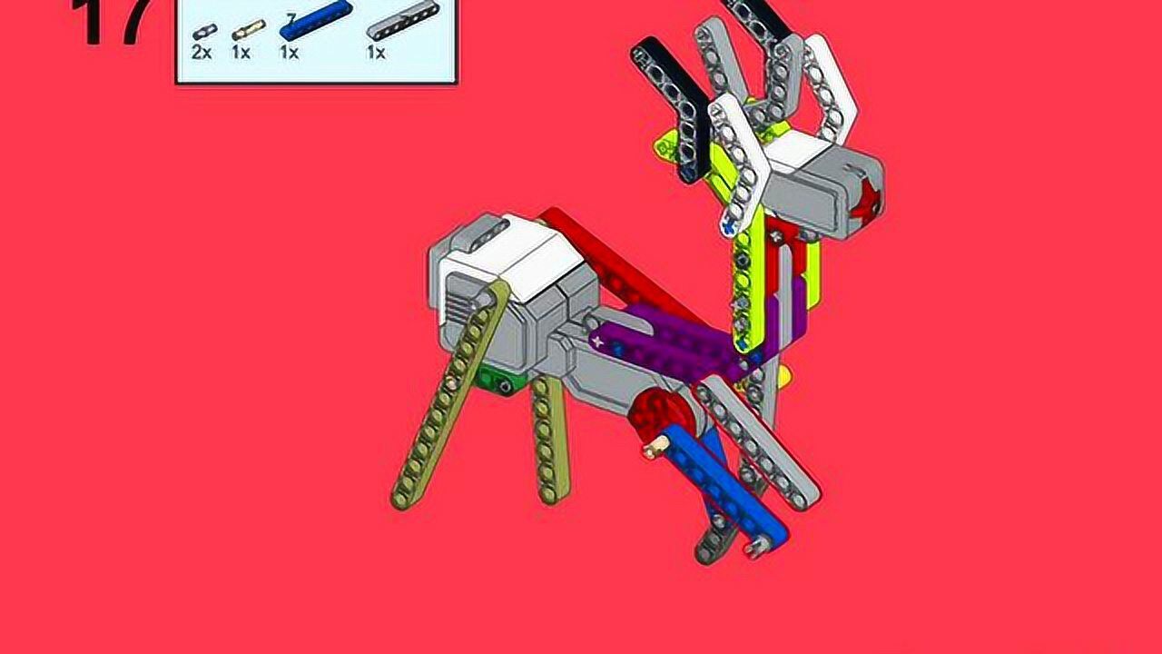 zfeng老师乐高EV3圣诞驯鹿拉雪橇_腾讯视频}