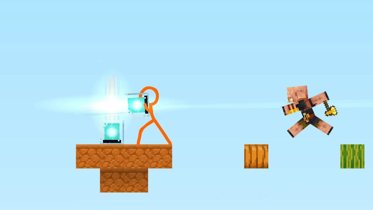 Parkour - Animation vs. Minecraft Shorts Ep. 22_腾讯视频