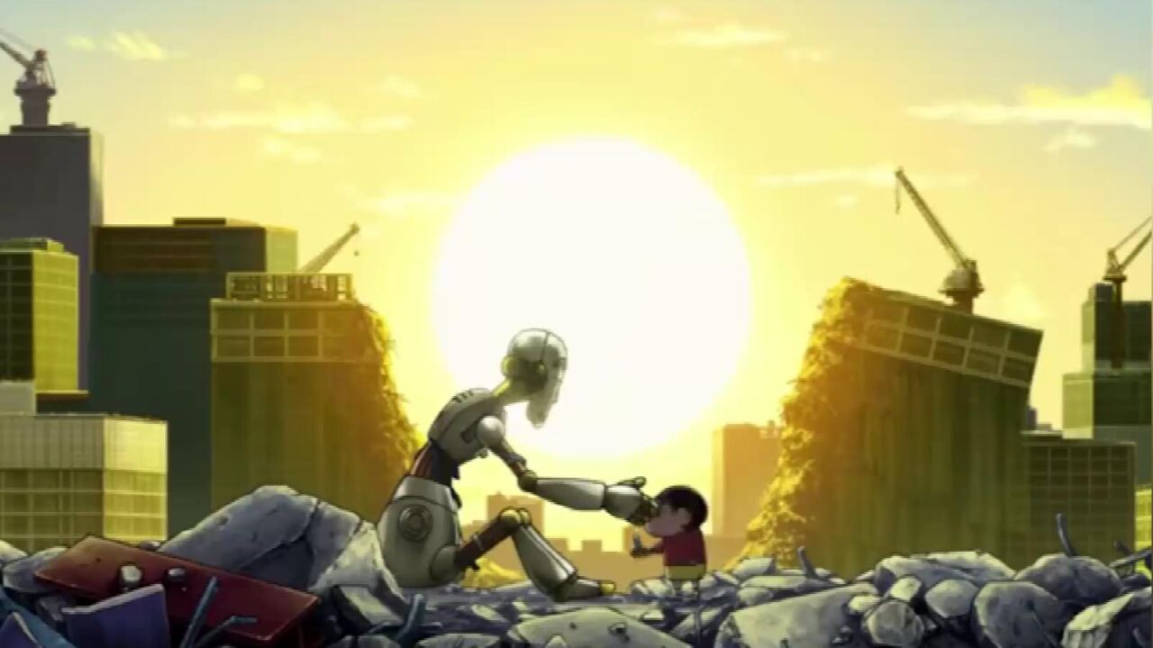 蜡笔小新：虽然是机器人爸爸，但是爱不比广志少_高清1080P在线观看平台_腾讯视频