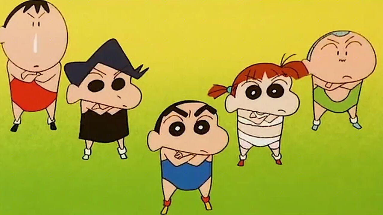 “新一年让我们继续保持快乐，嗨起来8484848！”#蜡笔小新#动漫_高清1080P在线观看平台_腾讯视频