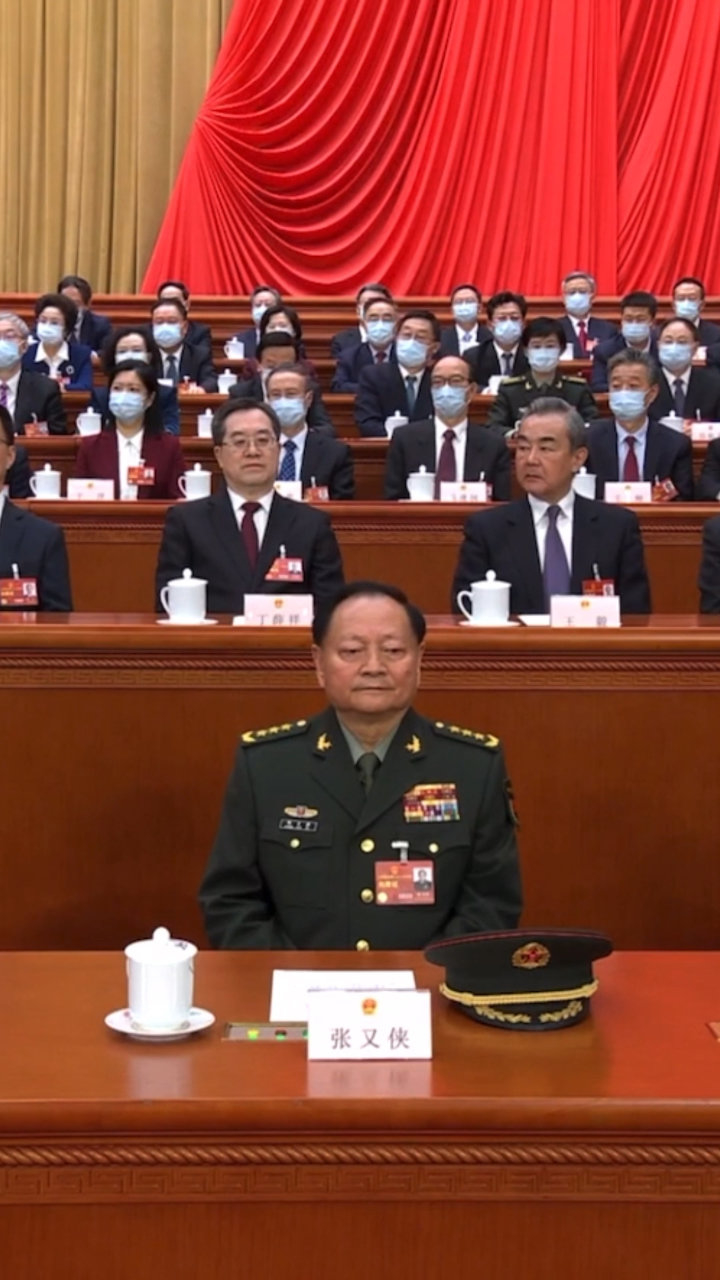 大会经投票表决，决定张又侠、何卫东为中央军委副主席。_高清1080P在线观看平台_腾讯视频