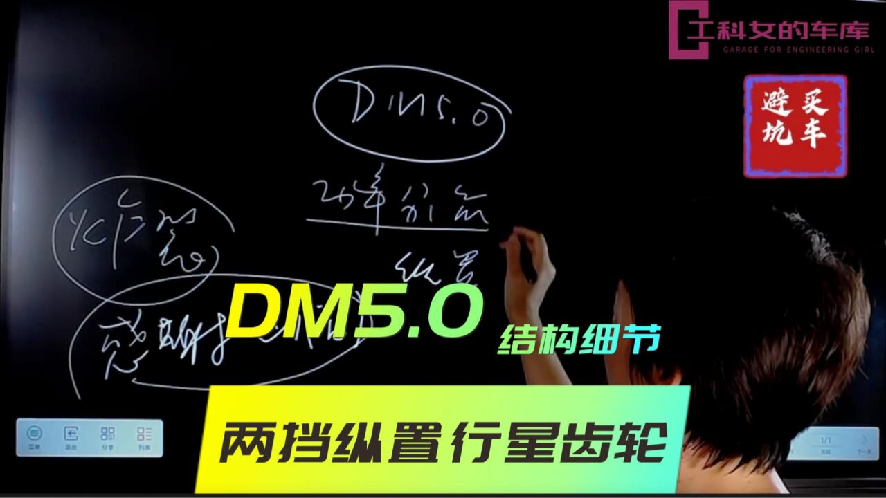 比亚迪DM5.0细节曝光两档纵置双排行星齿轮太阳轮套小齿轮_腾讯视频