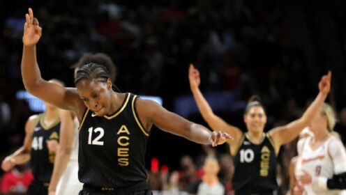 WNBA_WNBA总决赛：康涅狄格太阳64-67拉斯维加斯王牌_【球星】格雷vs太阳集锦砍全场最高24分翻身后仰引莫兰特欢呼_高清1080P ...