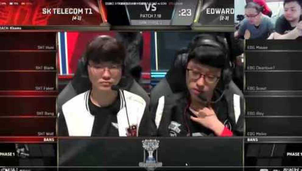 英雄联盟S7：笑笑回忆EDG0-4FNC，就是上路被打爆，别再吹koro1！_腾讯视频