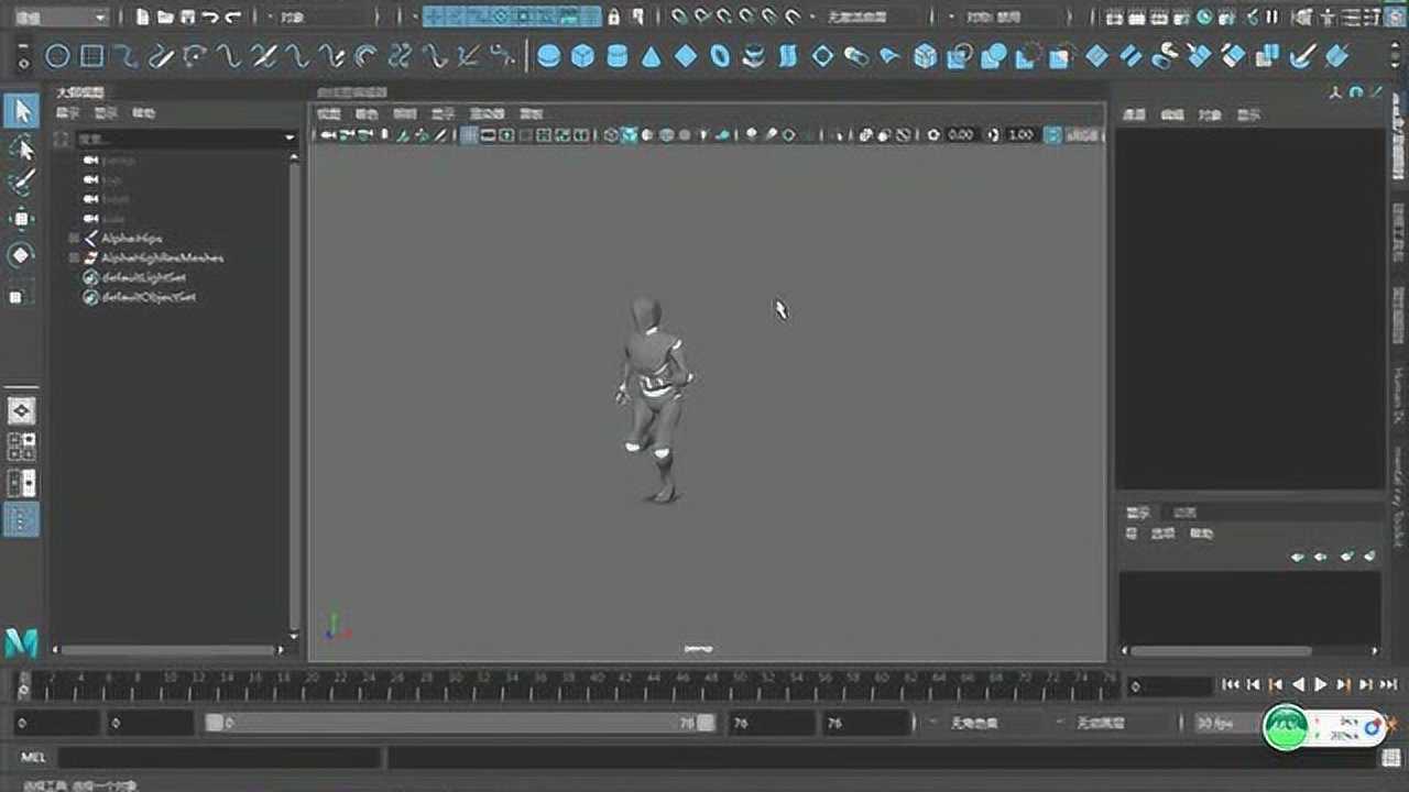 maya动作还原Tpose_腾讯视频
