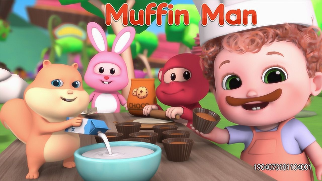 MuffinMan美味松饼 和动物伙伴们一起来做松饼，宝宝英文儿歌_高清1080P在线观看平台_腾讯视频