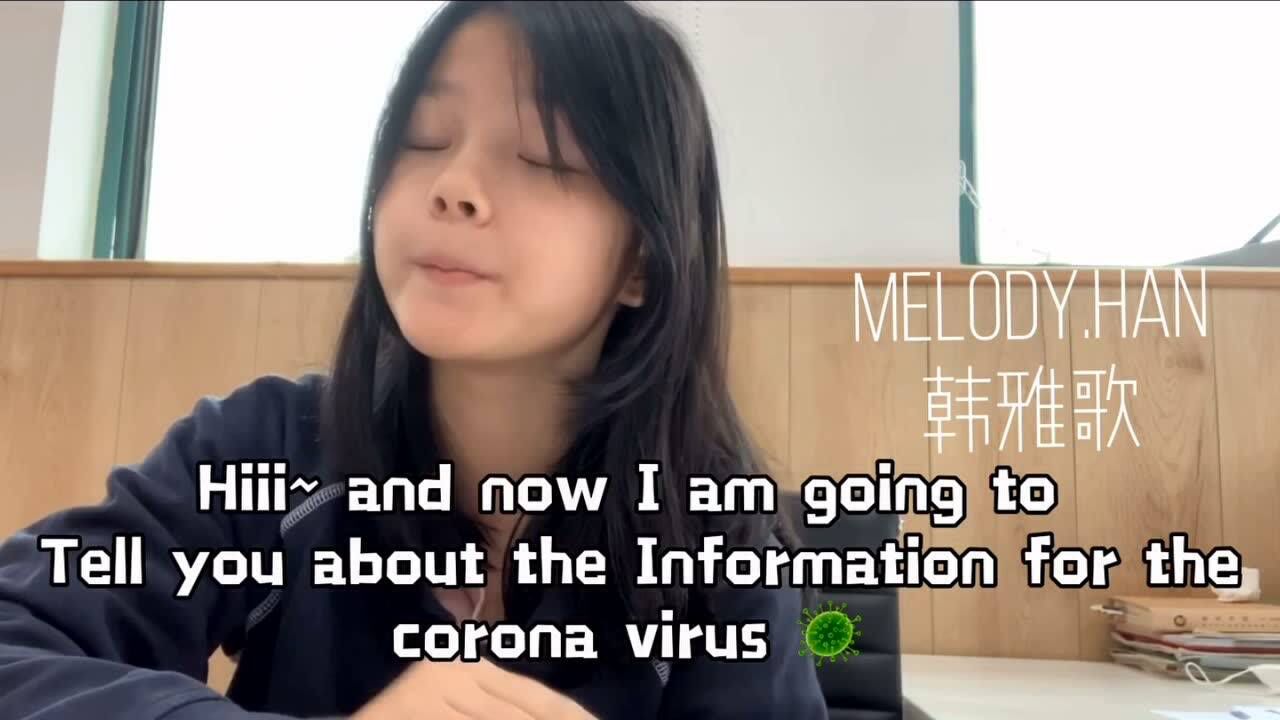 MELODY HAN韩雅歌+NICK PI皮恩泽+SAM BI毕铭远-PREVENT COVID-19_腾讯视频