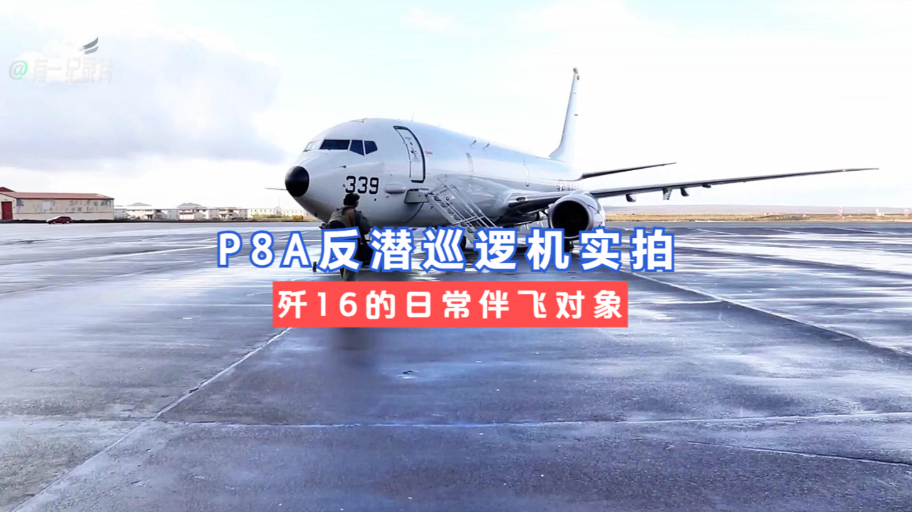 歼16的日常伴飞对象，P8A反潜巡逻机实拍，机内细节一一解答_腾讯新闻