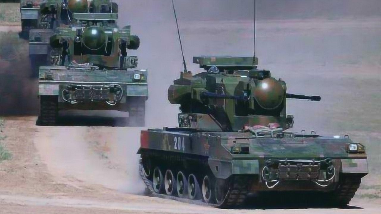 09式双35自行高炮：重装部队的守护之神_高清1080P在线观看平台_腾讯视频