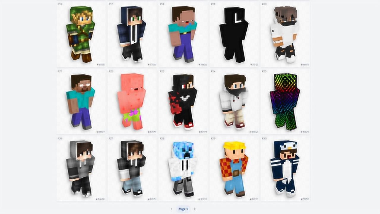 让迷你玩家羡慕的MC皮肤聚集地，各种皮肤随便用，太良心了！_高清1080P在线观看平台_腾讯视频