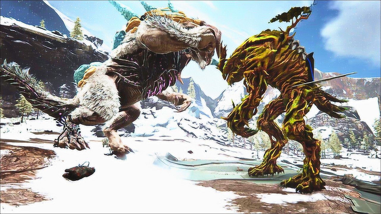 虾米-泰坦乱斗,冰原泰坦VS大金刚！方舟：灭绝EP11_高清1080P在线观看平台_腾讯视频