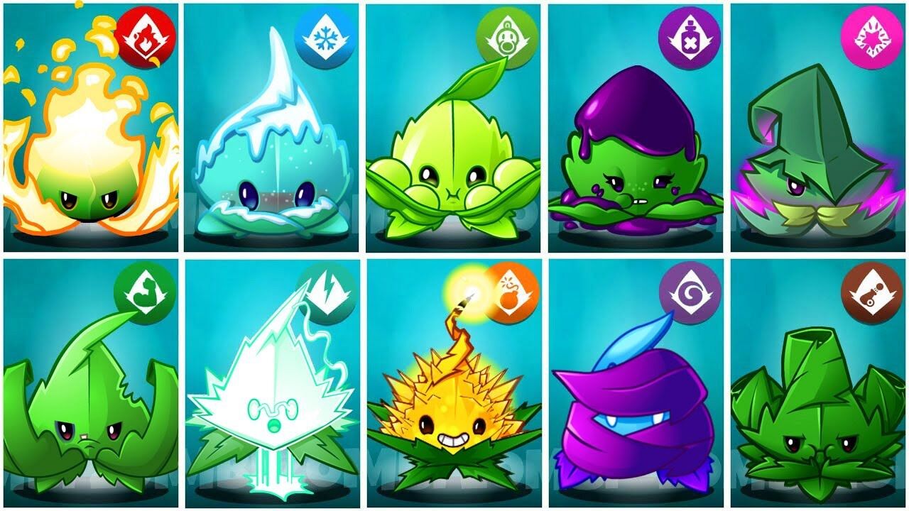 植物大战僵尸2：所有的薄荷植物大战僵尸军团_腾讯视频