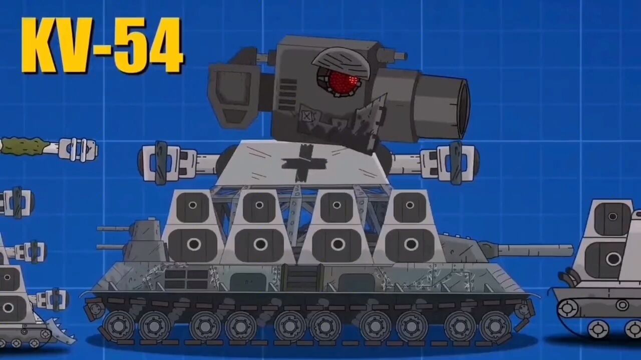 坦克世界动画：KV系列进化车型挑战赛，KV55能否挑战成功？_高清1080P在线观看平台_腾讯视频