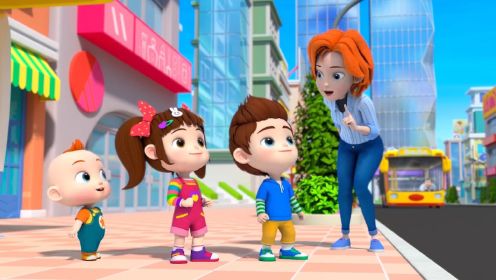 JOJO小课堂：小朋友排队候车不插队不吵闹，先下后上要记牢，文明礼让讲秩序_高清1080P在线观看平台_腾讯视频