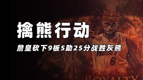 擒熊行动：詹皇砍下25+9，浓眉暴走，湖人力擒灰熊！_高清1080P在线观看平台_腾讯视频