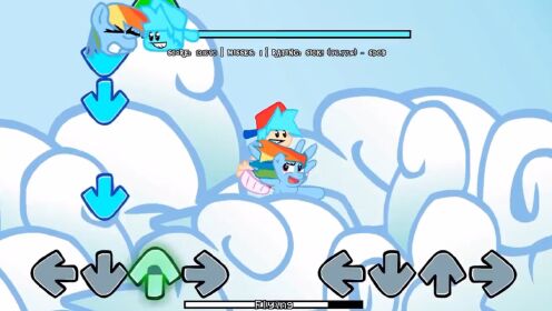 FNF周五夜放克：VS彩虹小马，小马镇的不速之客！_高清1080P在线观看平台_腾讯视频