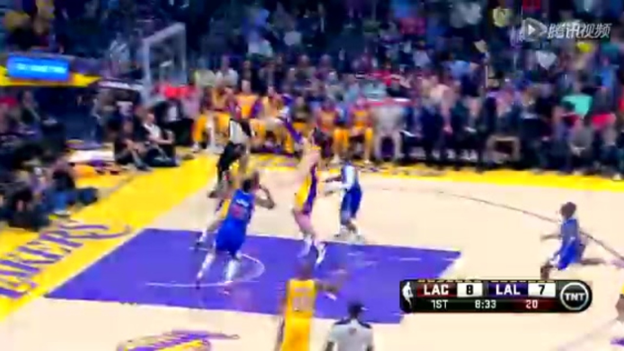 湖人13-14常规赛十佳球科比侧翼极限战斧劈扣_高清1080P在线观看平台_腾讯视频