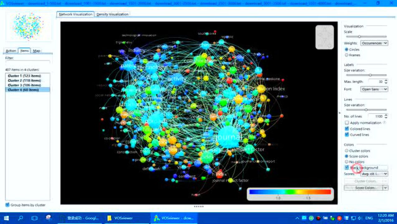 VOSviewer主题分析的基本操作_高清1080P在线观看平台_腾讯视频