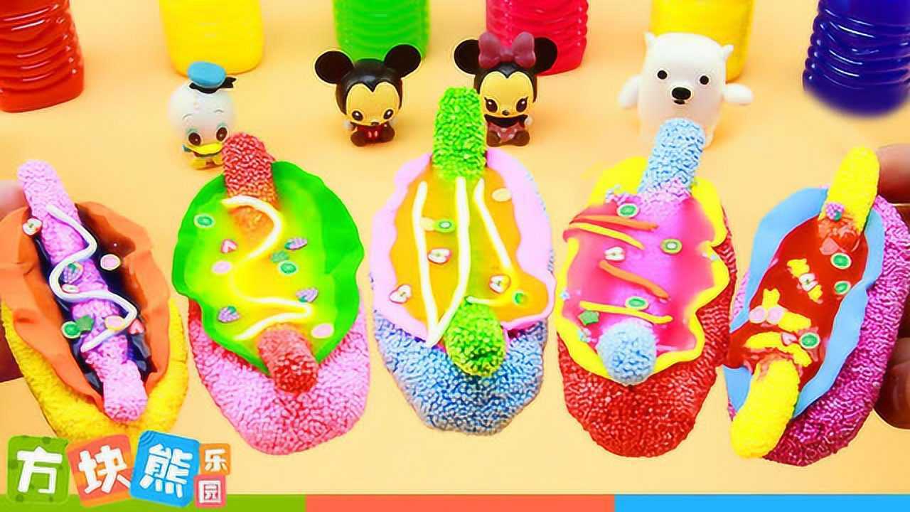 方块熊粘土手工彩虹热狗_高清1080P在线观看平台_腾讯视频