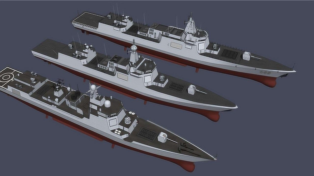 传闻已久的052E首次亮相，我国战斗力再次提升，真的很强大_高清1080P在线观看平台_腾讯视频