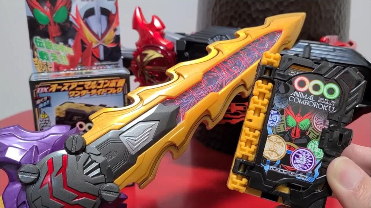 DX假面骑士OOO奇幻驱动书联动Saber腰带_高清1080P在线观看平台_腾讯视频