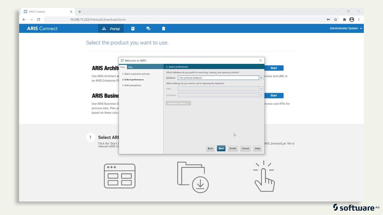 ARIS快速指南-如何启动ARISArchitectClient(系统管理员的客户端)_高清1080P在线观看平台_腾讯视频