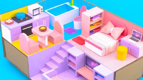 DIY手工迷你屋：第19集超有趣味的主题迷你屋_高清1080P在线观看平台_腾讯视频