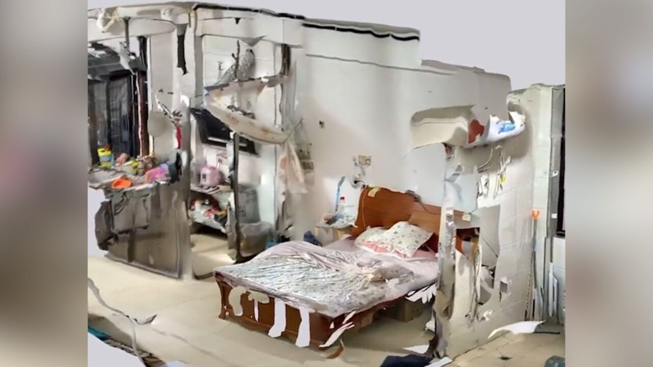 用科技将记忆留存 女子搬家时用3D扫描留下房间样貌_腾讯视频