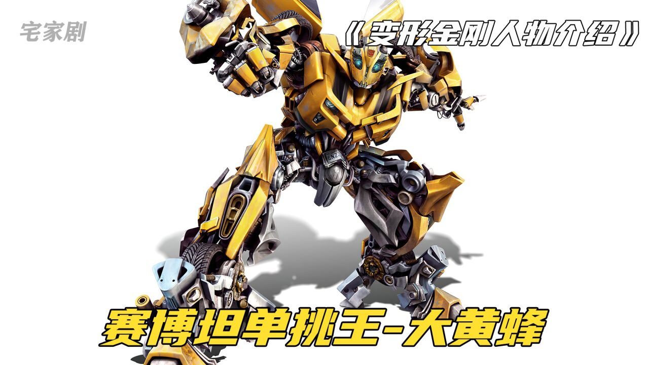变形金刚人物介绍之大黄蜂：赛博坦单挑王，翻看影史仅输了一把_高清1080P在线观看平台_腾讯视频