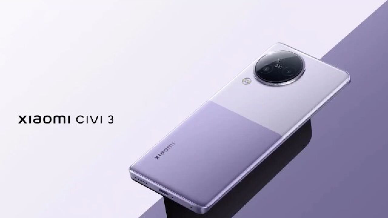小米Civi 3发布：双拼潮流配色，打造原生质感人像，搭载天玑天玑8200-Ultra芯片，售价2499元起_腾讯视频