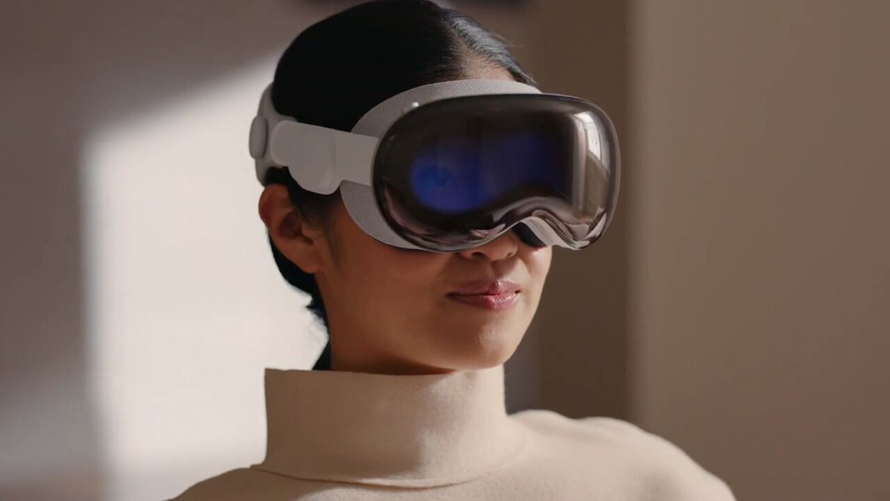 苹果首款头显VisionPro发布，售价3499美元_高清1080P在线观看平台_腾讯视频
