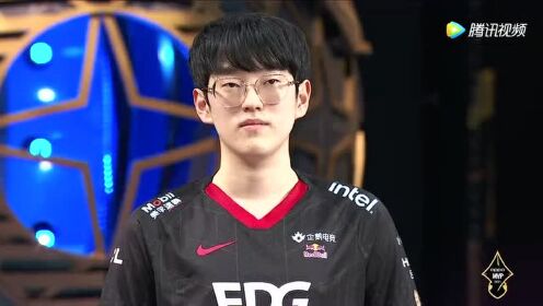 《2021英雄联盟全球总决赛》Scout FMVP颁奖采访：LPL的大功臣当之无愧_高清1080P在线观看平台_腾讯视频