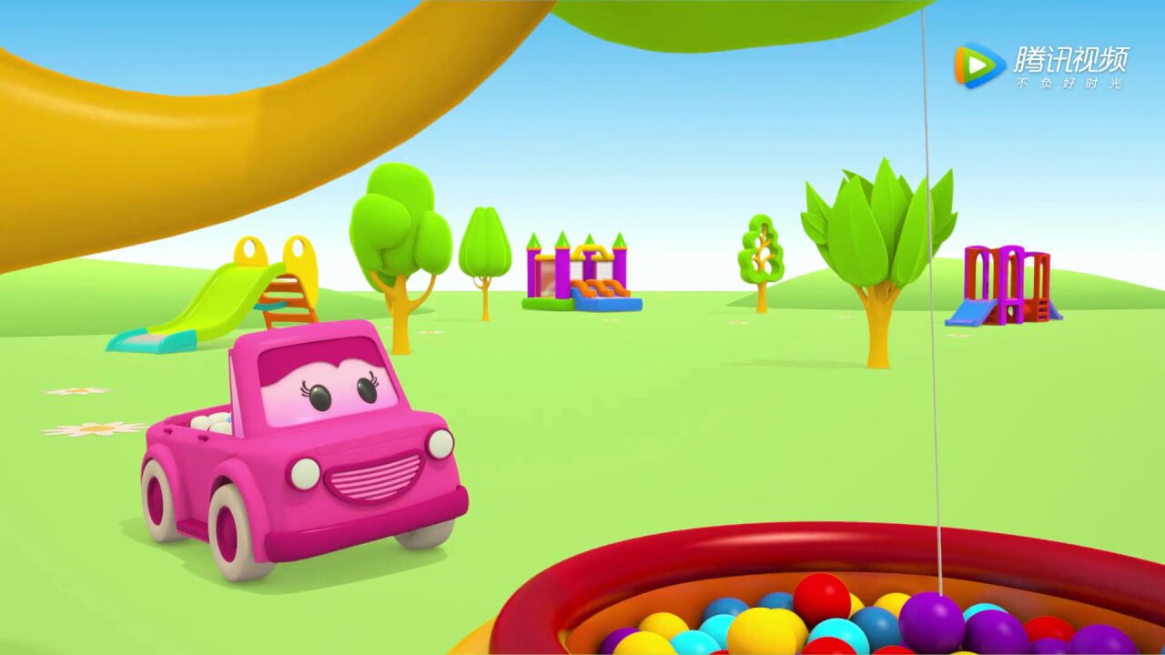 加入伶俐车小队一起学习形状和颜色吧。_高清1080P在线观看平台_腾讯视频
