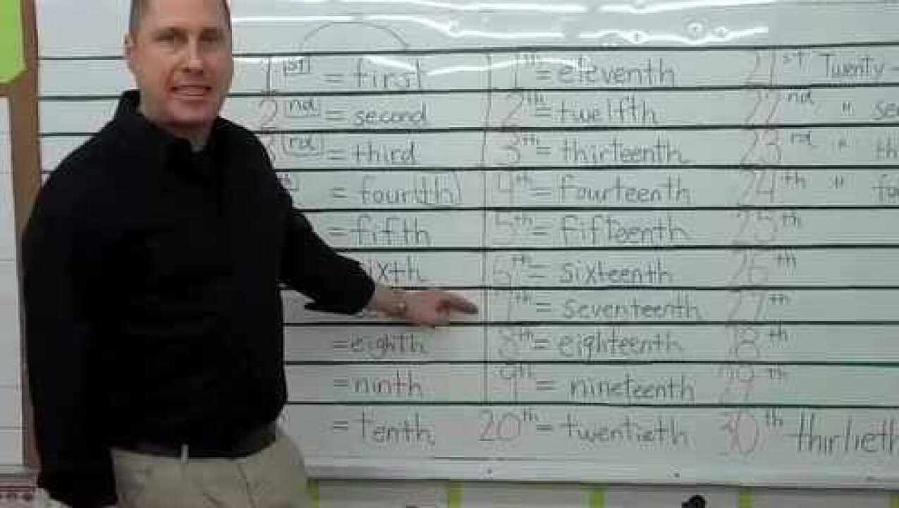 OrdinalNumbersfrom1st-31st序数词怎么读_高清1080P在线观看平台_腾讯视频