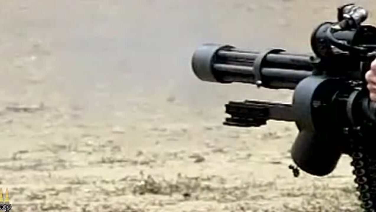 M134火神炮重机枪，每分钟射速一万发子弹！土豪才能玩_高清1080P在线观看平台_腾讯视频
