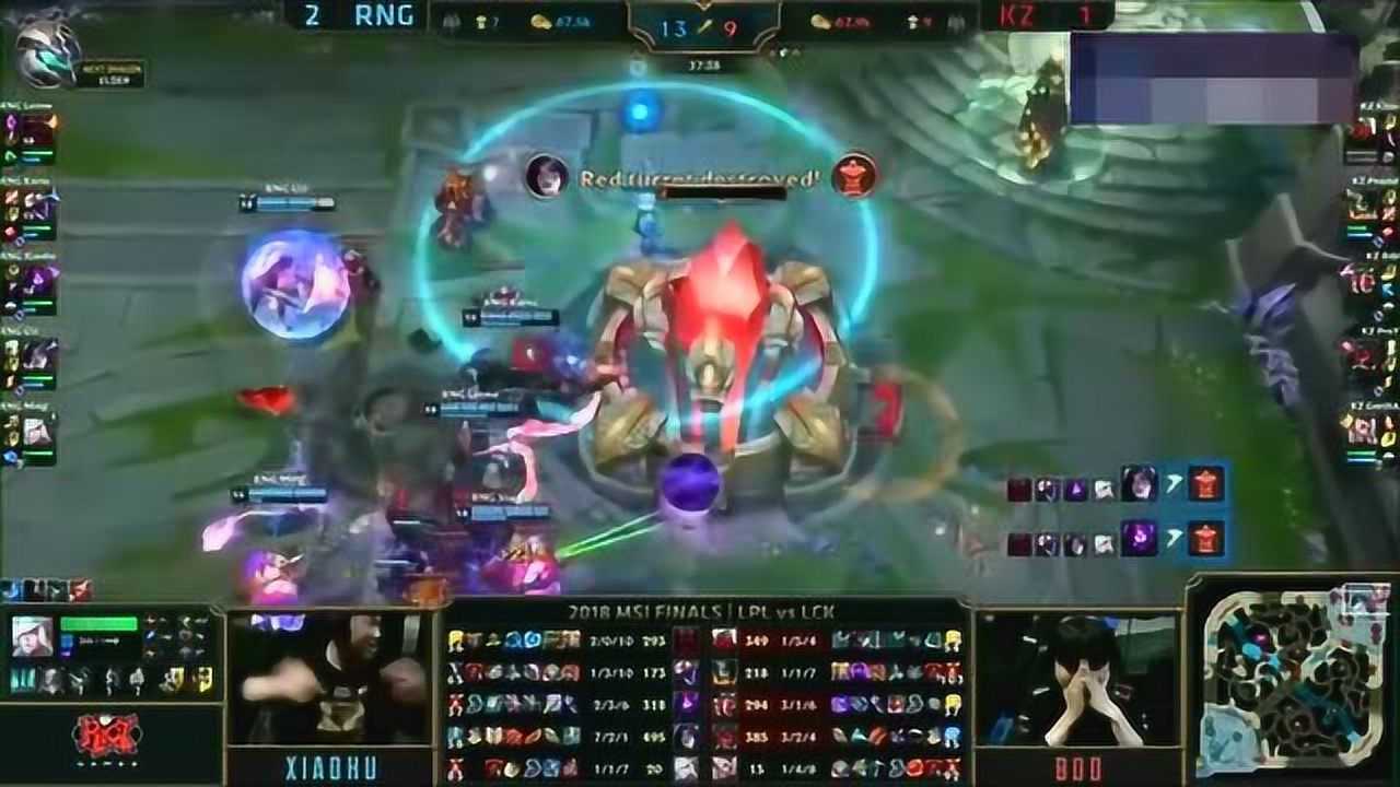 RNG高燃精彩回顾UZI：S7我曾跌落谷底，S8我欲登临顶峰！_腾讯视频