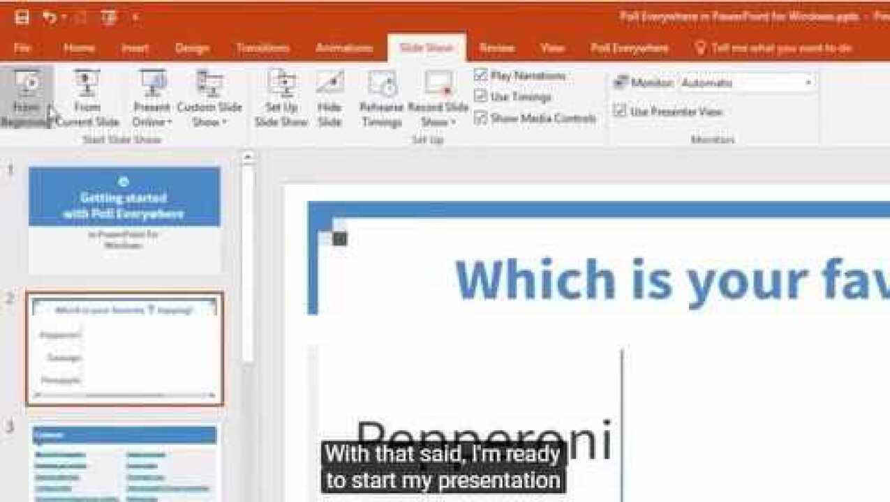Poll Everywhere In PowerPoint For Windows Poll Everywhere In PowerPoint For Windows