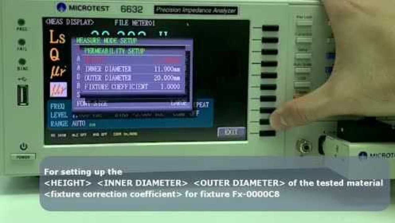 阻抗分析仪测电容MICROTEST6632_高清1080P在线观看平台_腾讯视频