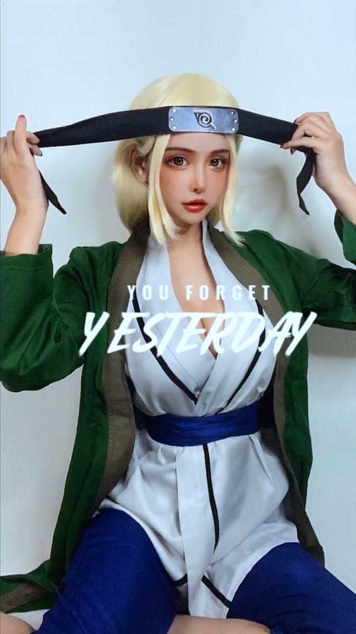 火影忍者纲手cos，看完美女的这个版本，不比博人传热血多了？_高清1080P在线观看平台_腾讯视频