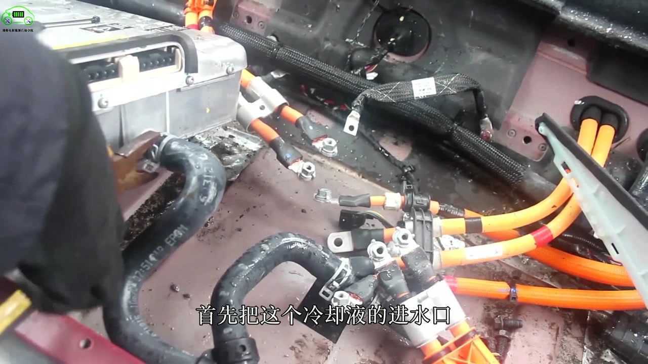 特斯拉Model S 车载充电机OBC维修拆机讲解—电动汽车维修_腾讯视频