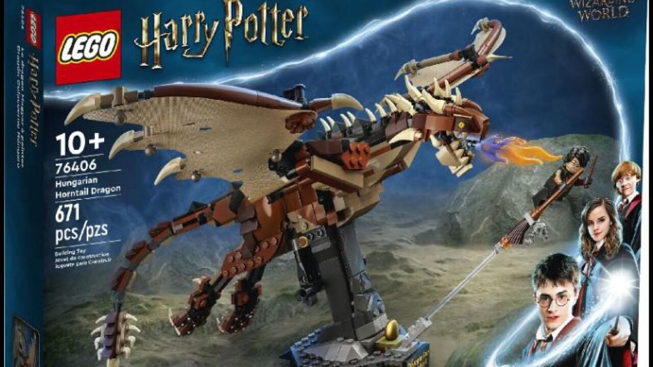 乐高 哈利波特 76406 匈牙利树蜂龙_腾讯视频