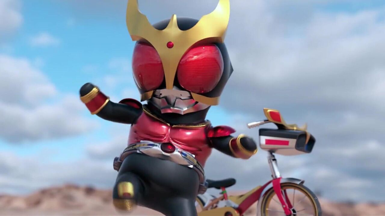 小时候的林秋楠vs小时候的假面骑士，你觉得谁跳舞更可爱呢，假面骑士简直太萌了吧！_腾讯视频