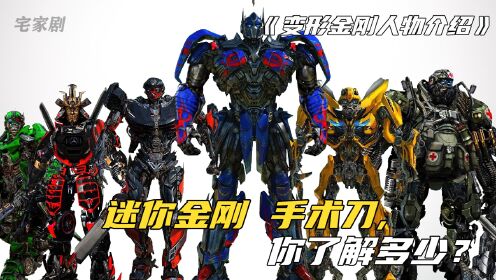 变形金刚之人物介绍：迷你金刚手术刀_高清1080P在线观看平台_腾讯视频
