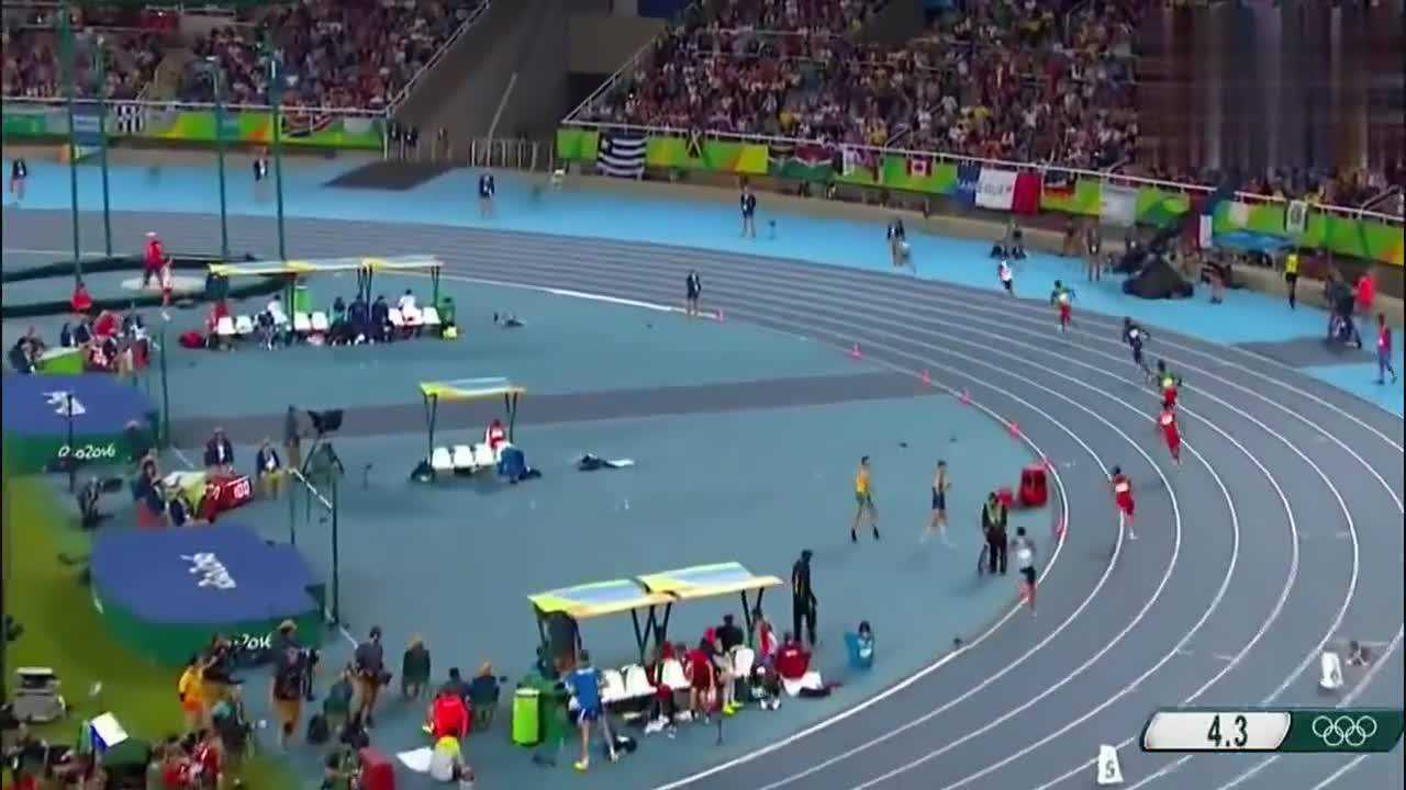 400米世界纪录被破瞬间：最后100米看呆全场，太震撼了_腾讯视频