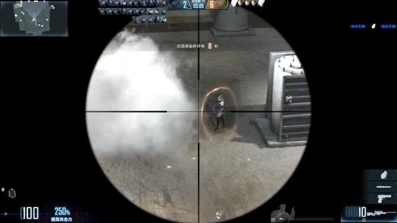 CFHD用AWM打生化是什么体验？_腾讯视频