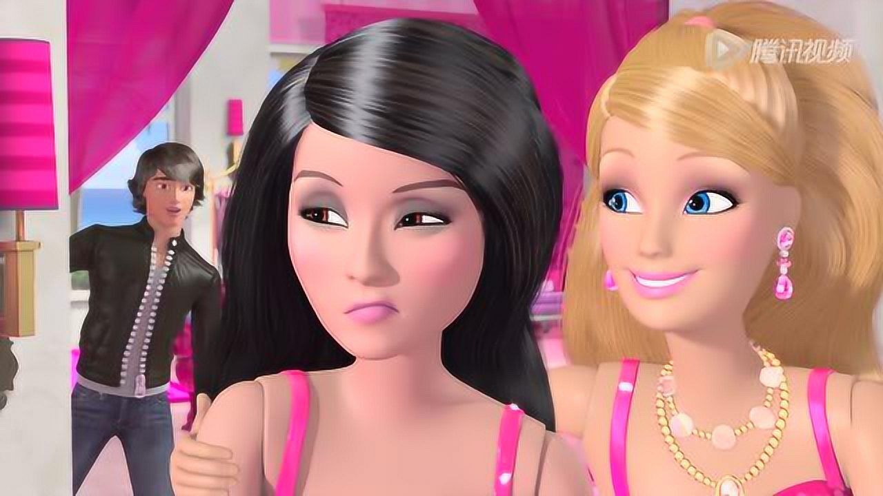 芭比开了个时尚精品屋，拉奎尔竟然来捣乱，最后自食其果_高清1080P在线观看平台_腾讯视频