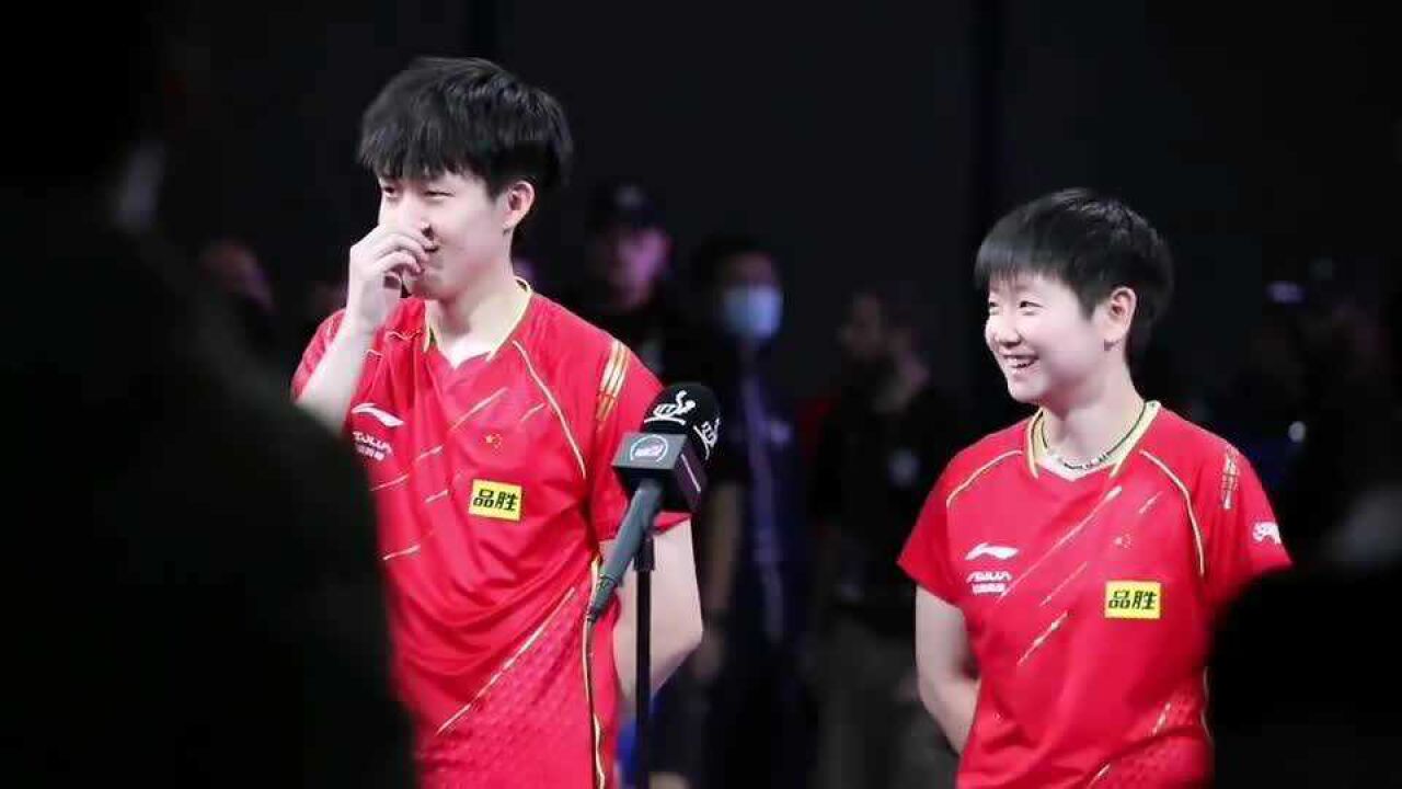 王楚钦、孙颖莎超高清画面，更甜了_高清1080P在线观看平台_腾讯视频