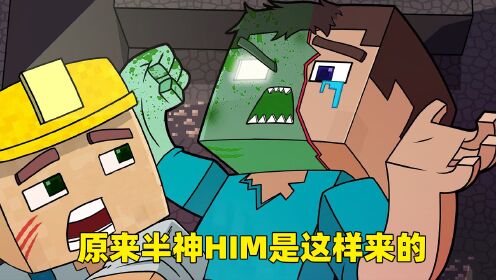 我的世界：him的来历，竟是源于一场灾难，原来him还有孩子妻子！_高清1080P在线观看平台_腾讯视频