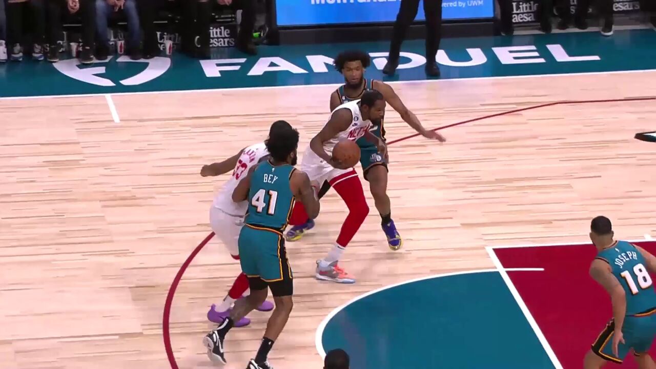 【NBA30队巡礼】杜兰特篮网时期vs活塞单场轰43分_腾讯视频}